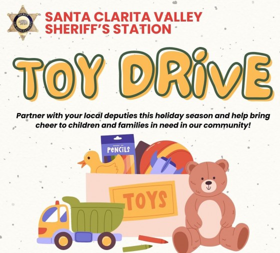 News: SCV Sheriff's Station Holds Annual Toy Drive